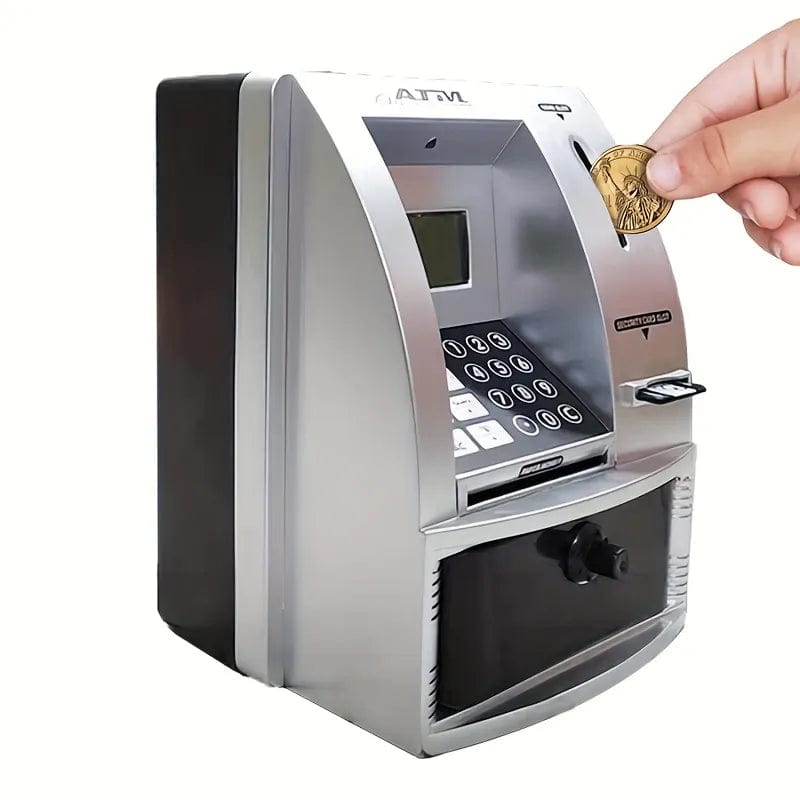 Smart Novelty ATM Piggy Bank for Real Money - Mini ATM Machine to Teac ...