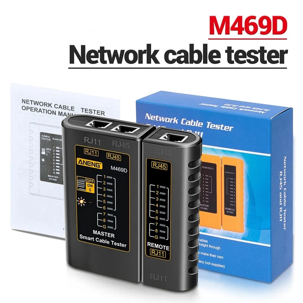 Cable Lan Tester Network Cable Tester LAN Cable Tester Networking Tool ...