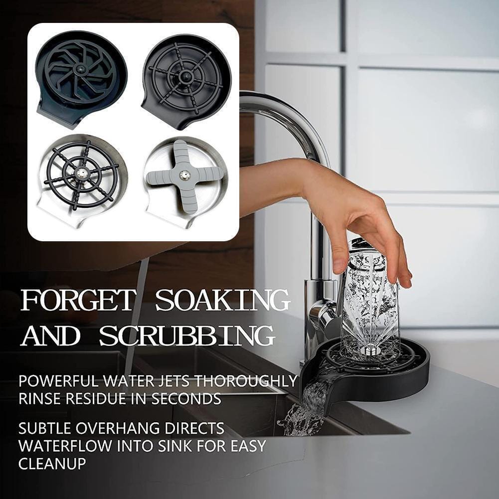 High Pressure Cup Washer Faucet Glass Rinser Glass Cup Washer Bar Beer ...