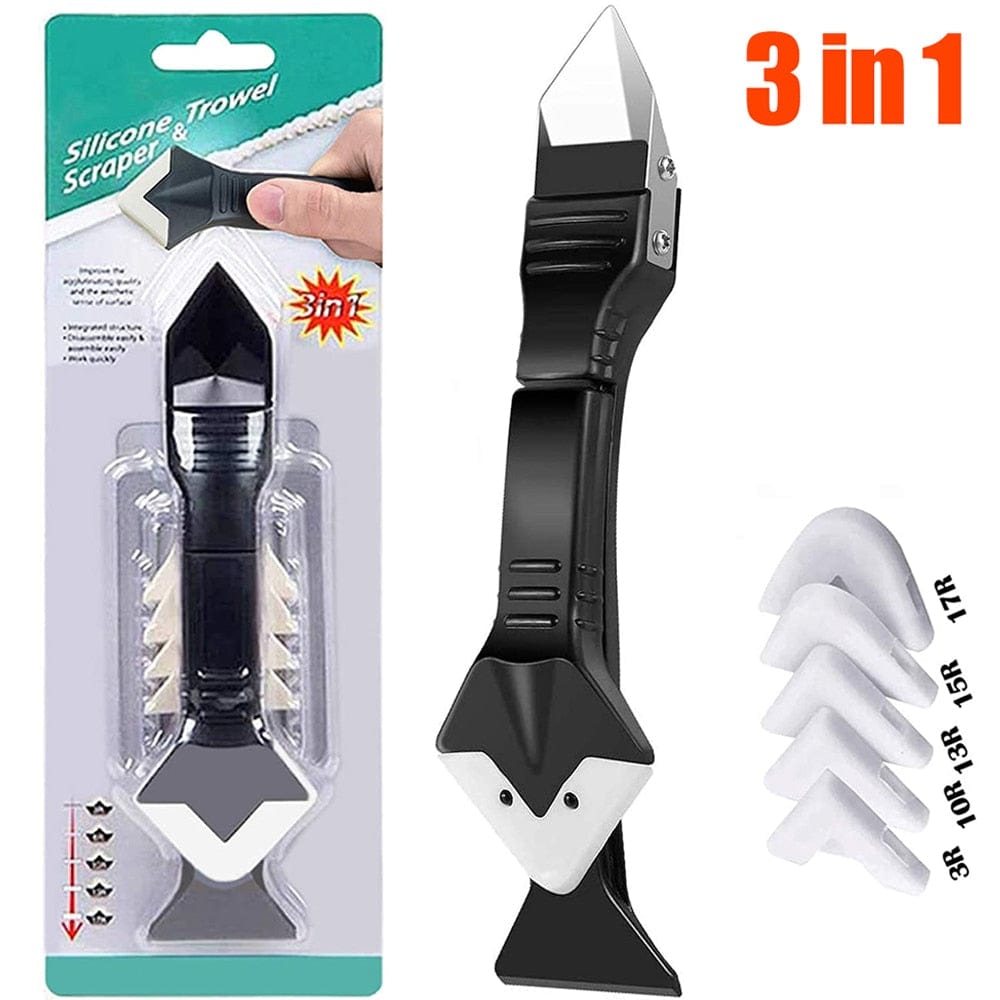 Caulking Tool Glass Glue Angle Scraper Tools Caulk Cement Scraper Sili ...